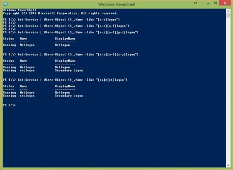 PowerShell Wildcards Stephanos Constantinou Blog