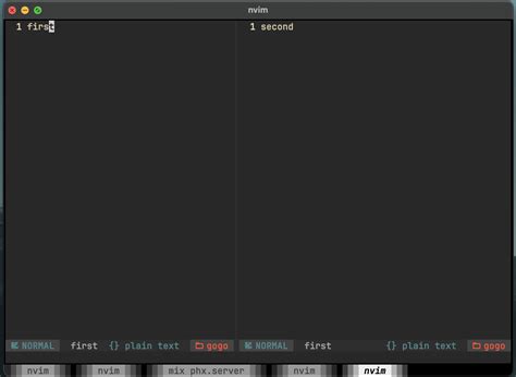 how to get the status line to display each buffers filename r neovim