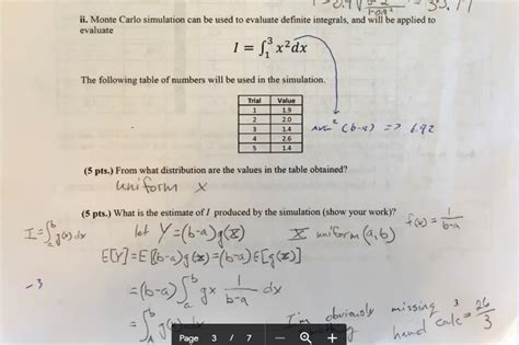 Solved Ii Monte Carlo Simulation Can Be Used To Evaluate