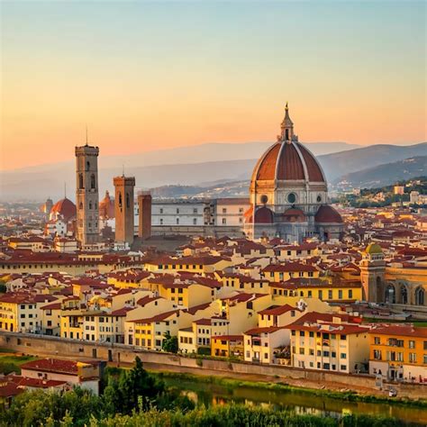 Premium Photo Florence City Downtown Skyline Cityscape Of Tuscany