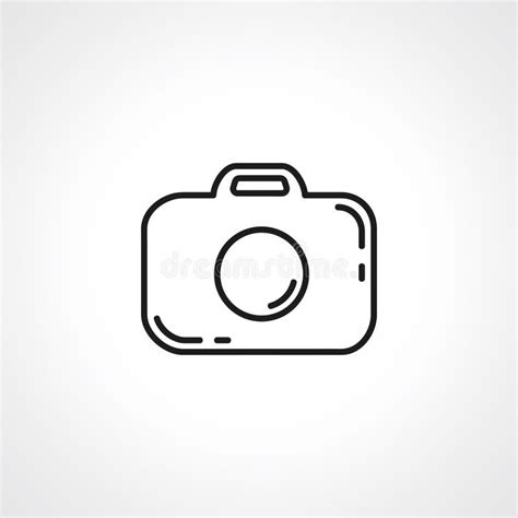 Camera Line Icon Photo Camera Icon Stock Vector Illustration Of Photographic Sign 277775577
