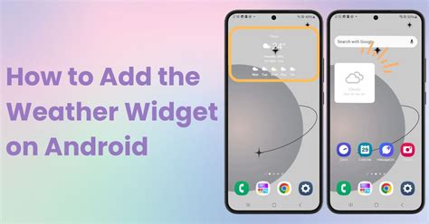 How To Add The Weather Widget On Android Widgetclub How To Add The Weather Widget On Android Widgetclub