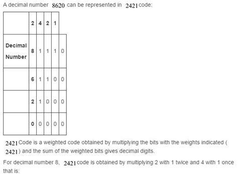 Solved Represent Decimal Number 8620 In I Bcd Ii Excess 3 Code