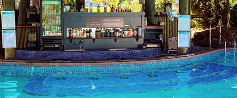A Wet And Wild Cultural History Of The Swim Up Pool Bar