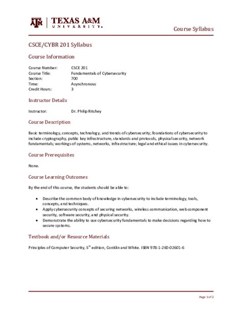 Pdf Fundamentals Of Cybersecurity