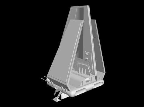 Stl File Star Wars Lambda Shuttle ⭐ ・design To Download And 3d Print・cults