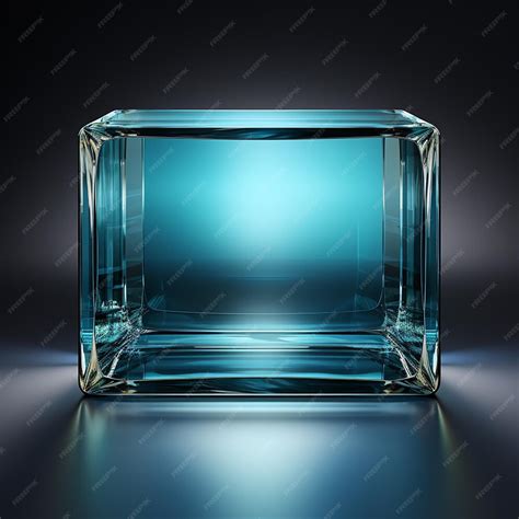 Premium Photo Vector Glass Frame In Realistic Style