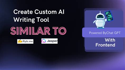 develop custom ai writing tool using chat gpt by sanjudreamss fiverr