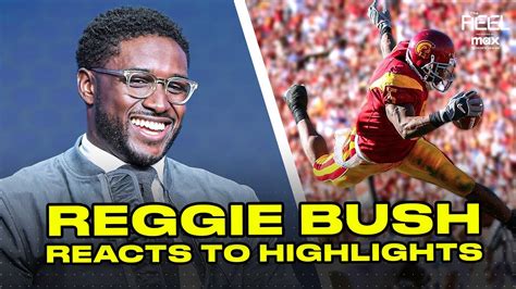Reggie Bush Reacts To Reggie Bush Highlights Youtube