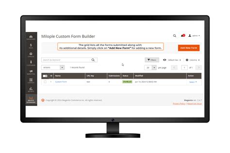 magento 2 custom form extension milople