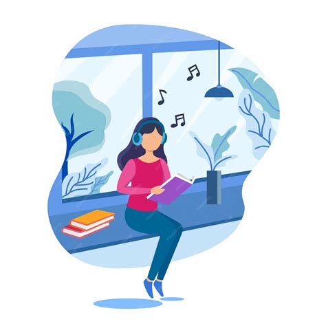 Reading And Listening To Music