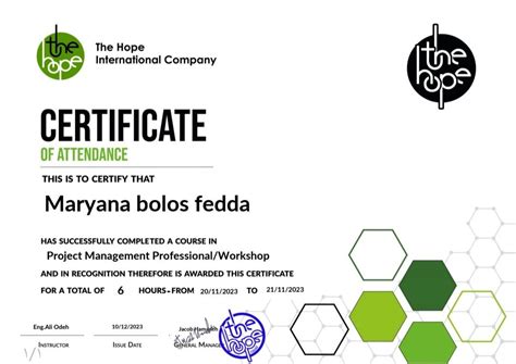 Excited To Share That Ive Completed A Workshop In Project Management