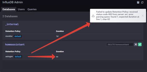 Influxdb How Long Will It Record Data Configuration Home