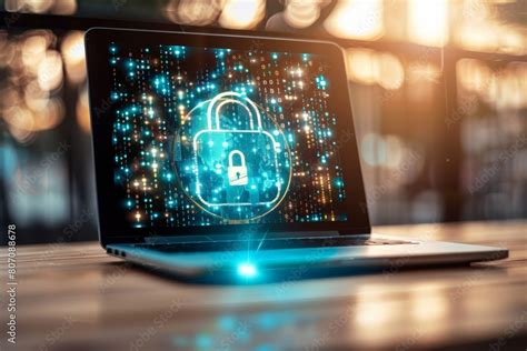 Cybersecurity In Business Tech Via Antivirus Netiquette Secures Network System Password For