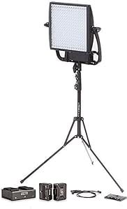 Amazon Com Litepanels Astra X Bi Color LED Gold Mount Kit With Panel Dionic XT Battery And
