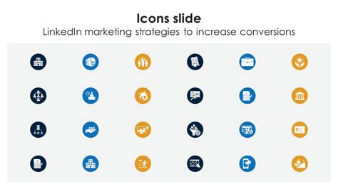 Icons Slide For Linkedin Marketing Strategies To Increase Conversions Mkt Ss V Ppt Presentation