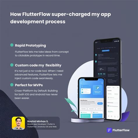 Rashid - How FlutterFlow Supercharged My App Development Process ⚡ few years ago, coding app ...