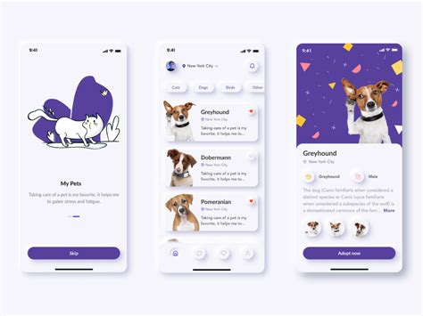 Best A Pet App Ui For Flutter Artofit