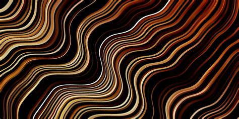 Dark Orange Vector Backdrop With Curves 26155061 Vector Art At Vecteezy