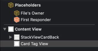 Ios Why There Is An Extra UIView When Adding An XIB View From The Interface Builder Stack