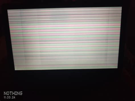 Vostro 3578 Initially There Were A Few Lines Near Bottom And Today