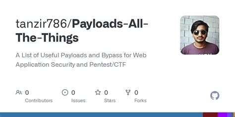 github tanzir786 payloads all the things a list of useful payloads