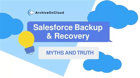 Ppt Salesforce Backup And Recovery Myths And Truth Powerpoint