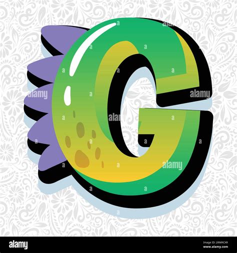 Alphabet Letter G Alphabet Letter Design Alphabet Letter Illustration Latter Art Lettering