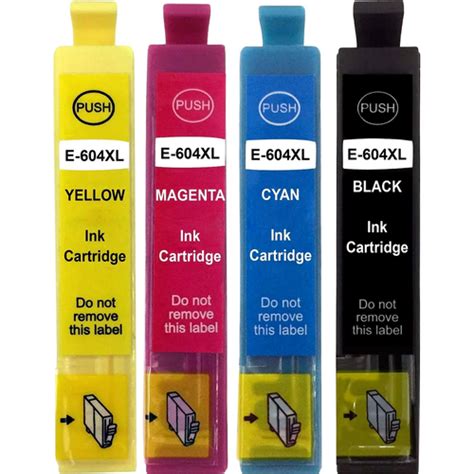 Non Oem Ink Cartridges For Epson 604xl Xp2200 Xp3200 Xp4200 Wf2930