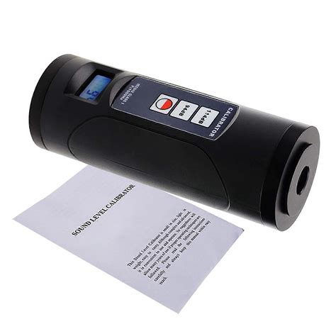 Digital Sound Level Meter Calibrator Db And Db For And Inch Microphone Decibel