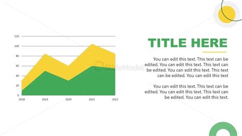 Data Driven Area Plot For Science Lab Presentation Slidemodel