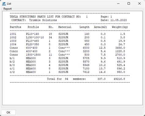 template attributes in drawing and report templates tekla user assistance