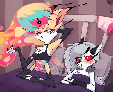 Loona And Beelzebub Helluva Boss Drawn By Akuma Nemui Danbooru