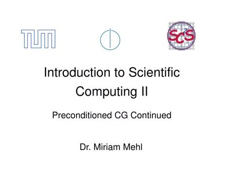 Ppt Introduction To Scientific Computing Ii Powerpoint Presentation Free Download Id3198203