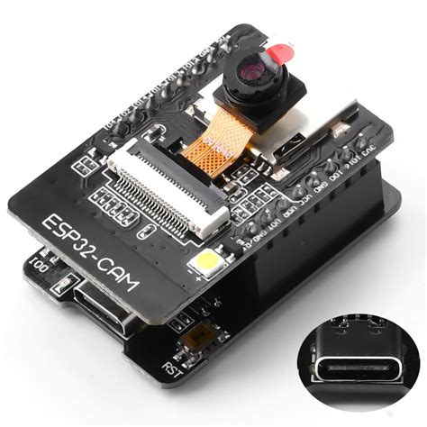 aideepen esp32 cam w bt board esp32 cam mb type c to serial port ch