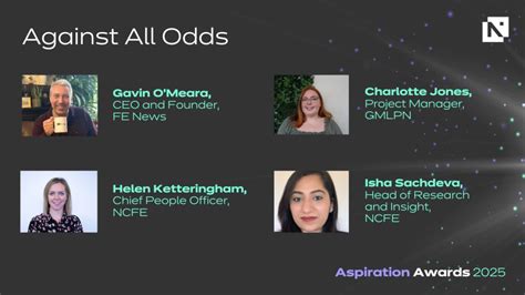 Ncfe On Linkedin Aspirationawards2025