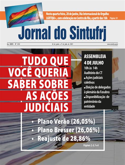 Jornal Ed 1421 Sintufrj