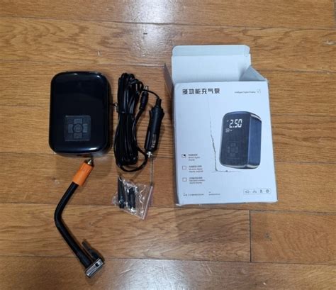 자동차오토바이자전거공물놀이기구기타등등 타이어 공기 자동 전기 주입기 스포츠레저 당근 중고거래