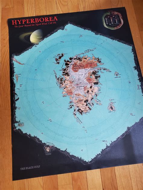 Hyperborea Canvas Map