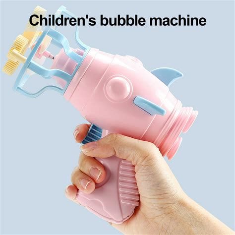 Gwong Juguete Máquina De Burbujas De Dibujos Animados Modelado De