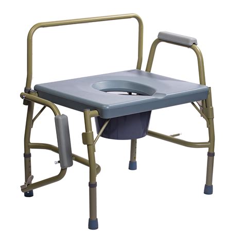 Drop Arm Commode