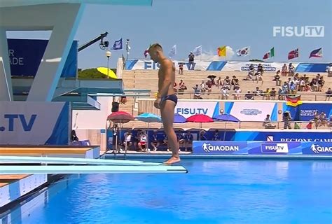 Universiadi La Prima Medaglia Per Litalia Arriva Dai Tuffi Con