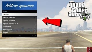 Add On Vehicle Spawner GTA5 Mods Com