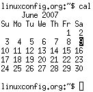 Cal LinuxConfig Org
