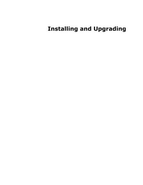 Installing And Upgrading Documentation Jive Software