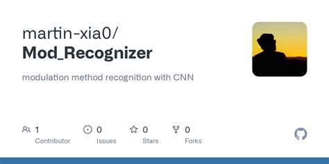 Github Martin Xia Mod Recognizer Modulation Method Recognition With Cnn