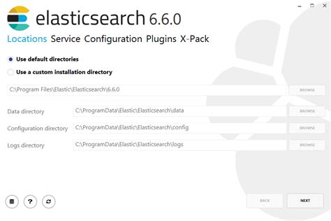 elasticsearch cluster nodejs application on azure infrastructure