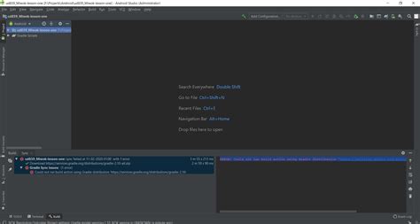 ERROR Could Not Run Build Action Using Gradle Distribution Https Services Gradle Org