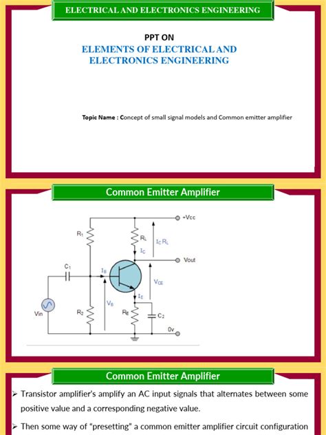 Small Signal Model For Transistors Pdf Amplifier Bipolar Junction Transistor