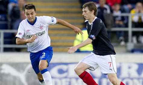 rangers chris hegarty makes debut at two hours notice daily mail online